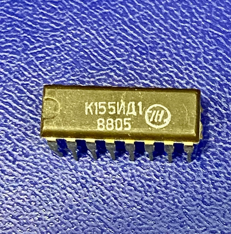 K155ID1 Nixie Driver 10pcs: IC High Voltage Chip