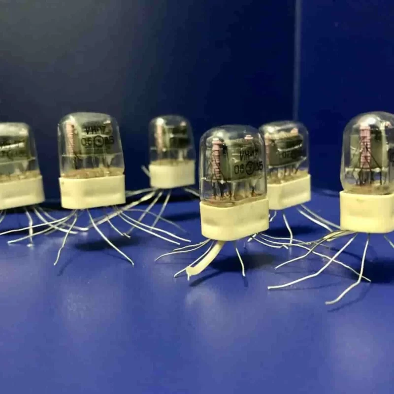 IN-17 tubes 6PCS USED Indicator Tubes Set For Nixie Clock